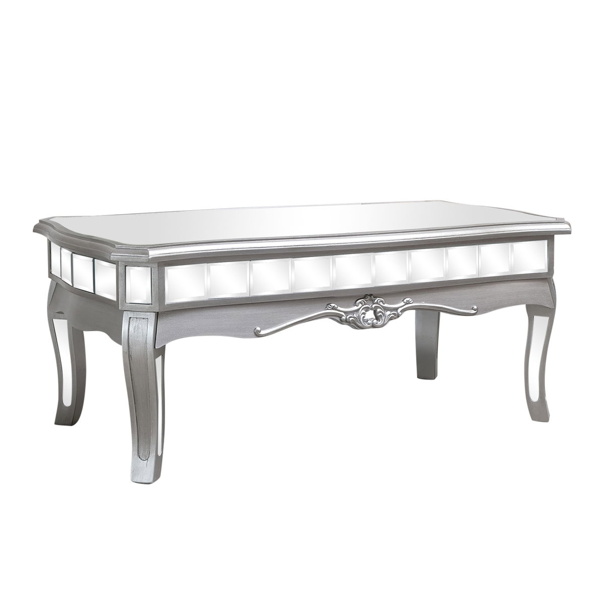 Mirrored Coffee Table - Tiffany Range | Melody Maison