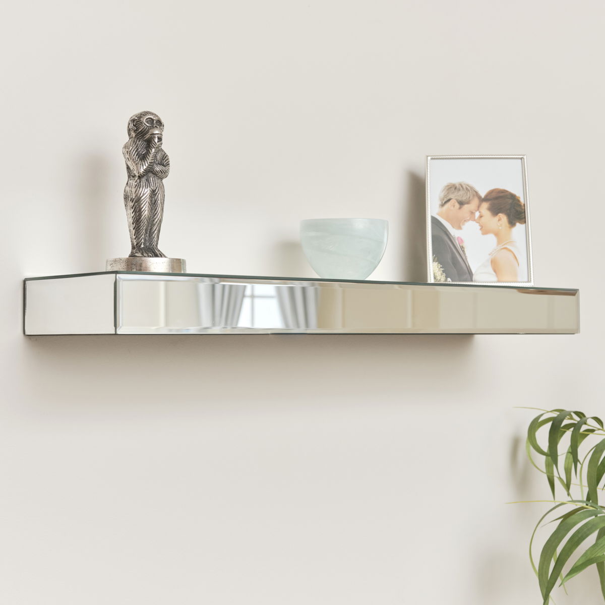 Mirrored Floating Wall Shelf | Melody Maison